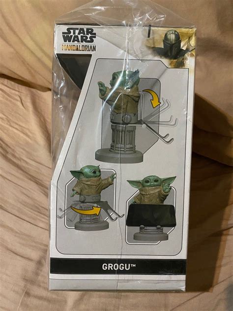 Starwars Mandalorian Grogu Phone And Controller Holder Hobbies And Toys
