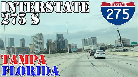I 275 South Tampa St Petersburg Florida 4k Highway Drive Youtube