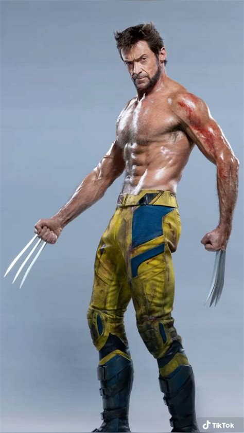 Wolverine Shirtless From Deadpool And Wolverine Wolverine Comic
