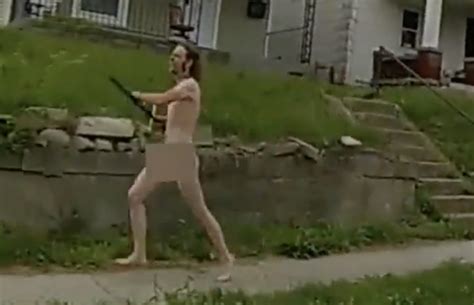 Naked Sword Wielding Man Shot By Police In Ohio STR UPGAYPORN