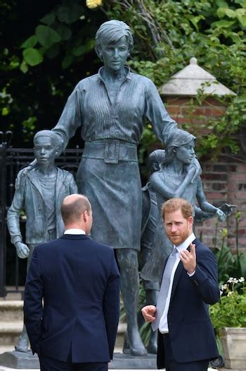 Los Príncipes William Y Harry Inauguraron La Estatua De Lady Di Todos Los Príncipes William Y Harry Inauguraron La Estatua De Lady Di Todos