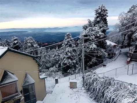 Free Photo Snowfall In Mussoorie Including Kedarnath Gangotri