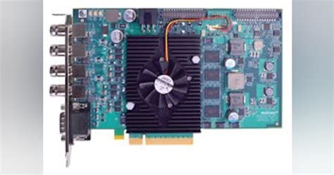 Machine Vision Matrox Imagings Radient Ev Cxp Coaxpress Frame Grabber Control Design