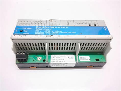 Lutron Qsne 2dal D Dual Bus Dali 2 Fixture Controller Energi Savr N