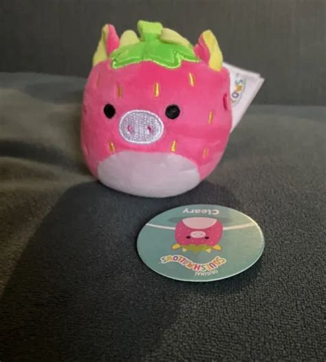 Squishmallows Legendary Collection Cleary Strawberry Cow 2 5