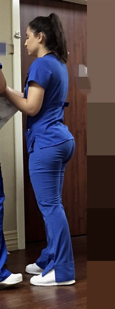 Non Oc Phat Butt Nurse In Scrubs Spandex Leggings And Yoga Pants Forum