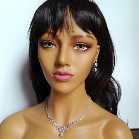 Silver Pearl Necklace Set Juliana May Glam Couture