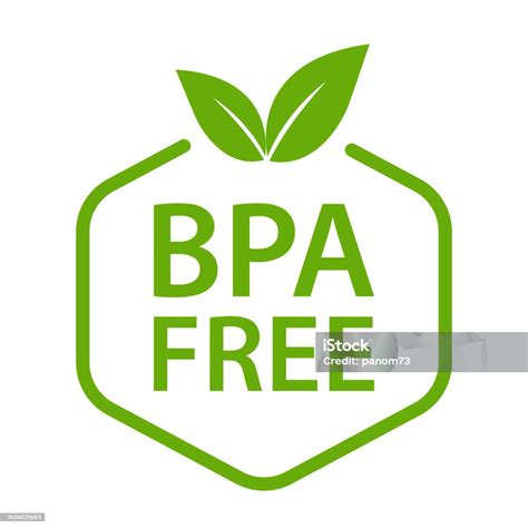Bpa 무료 비스페놀 A 및 프탈레이트 그래픽 디자인 로고 웹 사이트 소셜 미디어 모바일 앱 Ui 일러스트 레이 션을위한 무료 아이콘 벡터 비 독성 플라스틱 기호 아이콘에