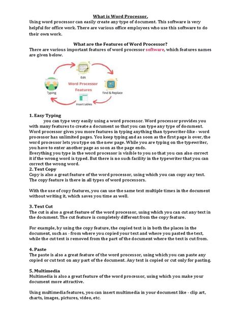 Word Processor Pdf Page Layout Word Processor