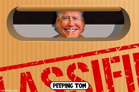 Classified Documents Biden Cartoon Movement