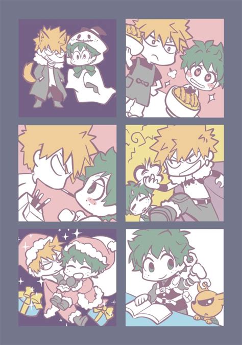 Midoriya Izuku And Bakugou Katsuki Boku No Hero Academia Drawn By Kan