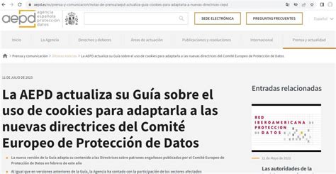 Испанската агенция за защита на данните актуализира своето ръководство