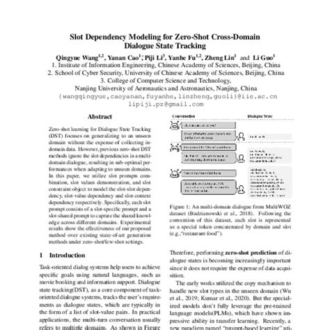 Slot Dependency Modeling For Zero Shot Cross Domain Dialogue State