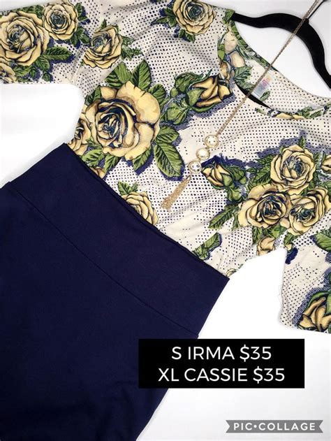 This Lularoe Irma Top And Cassie Skirt Is The Perfect Addition To Your