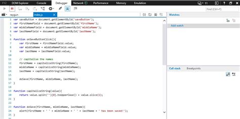 A Look Into Internet Explorer 11 Devtools Design Zynd