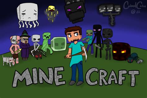 Minecraft Mobs By Cubedcake On Deviantart