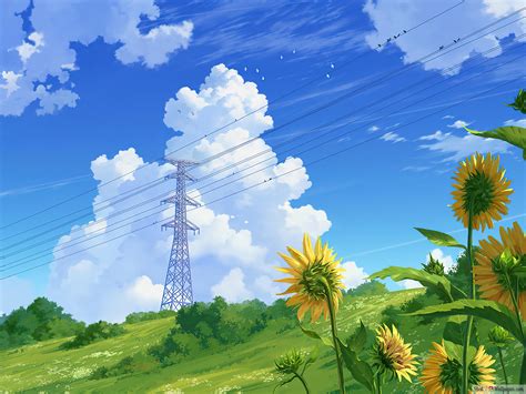 Top Hơn 87 Về Hình Nền Anime Thiên Nhiên Mới Nhất Vn