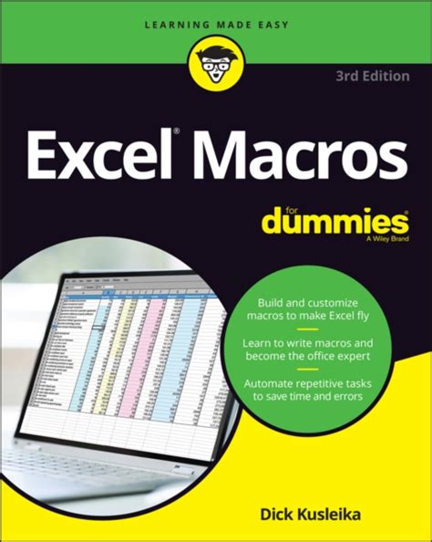 Excel Macros For Dummies By Dick Kusleika Shakespeare And Company