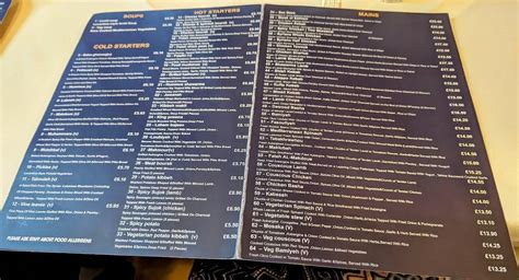 Menu At Syriana Urmston Restaurant Manchester
