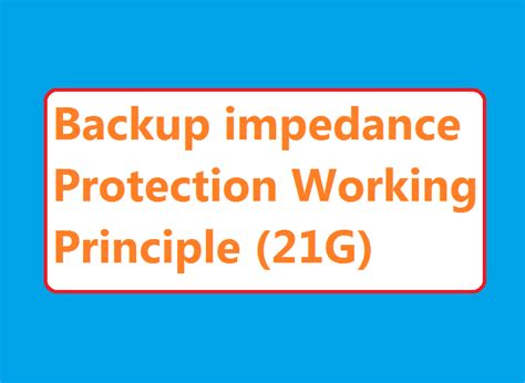 Examples Of Protective Impedance At Tarah Gordon Blog