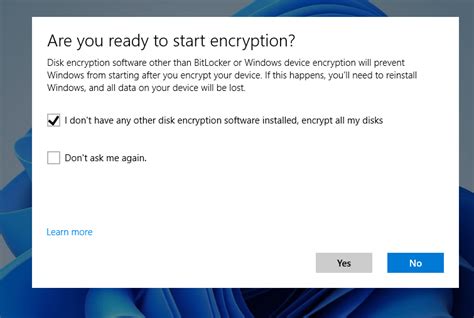 Any Way To Force Encryption Without This Notice Rintune