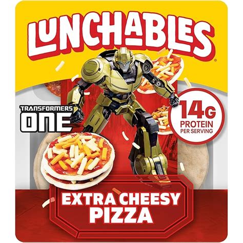 Lunchables Extra Cheesy Pizza Snack Kit 4 2 Oz Tray