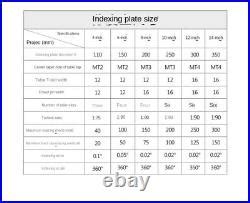 Milling Machine Indexer Vertical And Horizontal Rotary Hand Crank Electric Horizontal Vertical