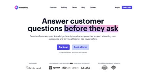 Inline Help Reviews Prices And Features Appvizer