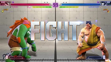 Street Fighter CURRYMAN E Honda Vs Nishikin Blanka Ranked Matches YouTube