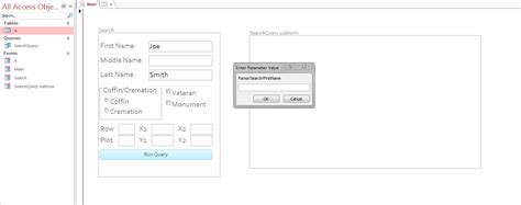 Forms Access Search Subform Update Query Subform Stack Overflow