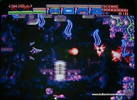 This Upcoming Shoot Em Up For The Sega Genesis Mega Drive Looks Super Cool Old School Gamer