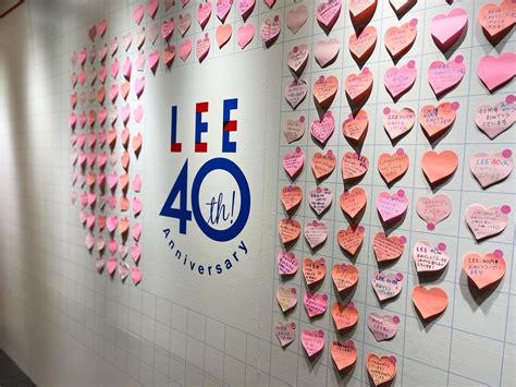 【lee感謝祭】40周年おめでとうございます♡ Lee