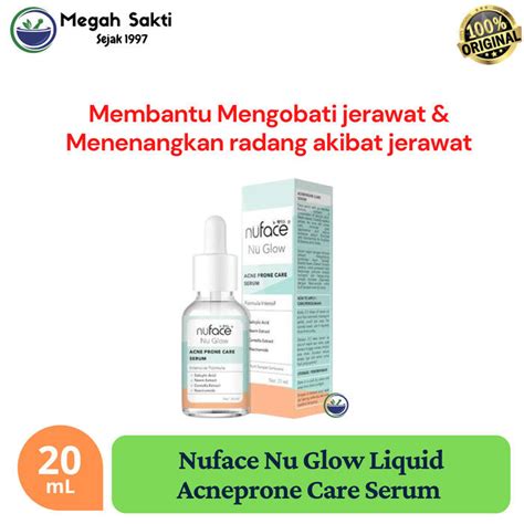 Nuface Nu Glow Liquid Acne Prone Care Serum Serum Acne Lazada