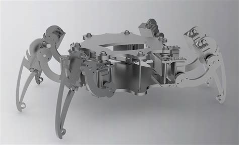 Spider Bionic Robot 3d Model Cgtrader