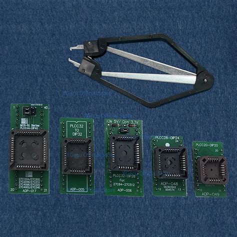 Complete PLCC Adapter Kit PLCC 20 28 32 44 To DIP 20 24 28 32 40