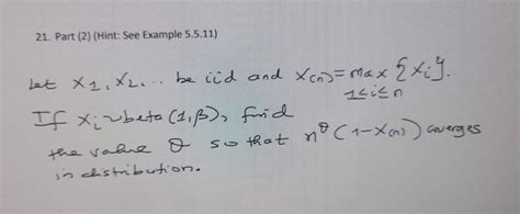Solved 21 Part 2 Hint See Example 5 5 11 Let X1 X2 Be Chegg Com