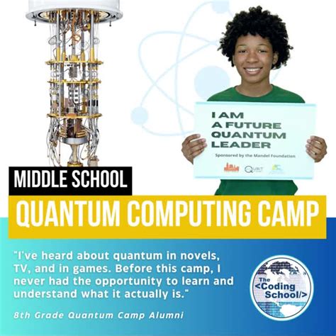 [video] The Coding School On Linkedin Middle School Quantum Computing Camp