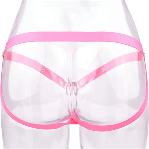 Stainless Steel Chastity Belt And Chastity Bra Pink Chastity Cage Add