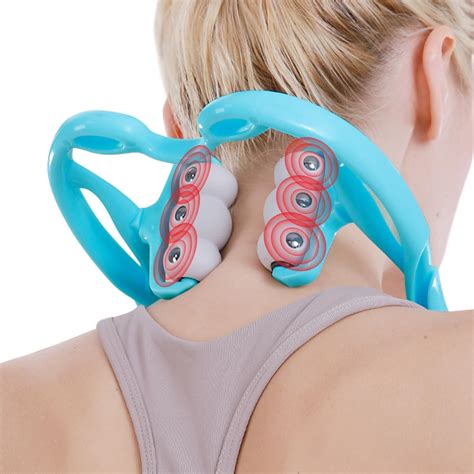 Drjohnes Neck Massager Rollerhandheld Massager With 6