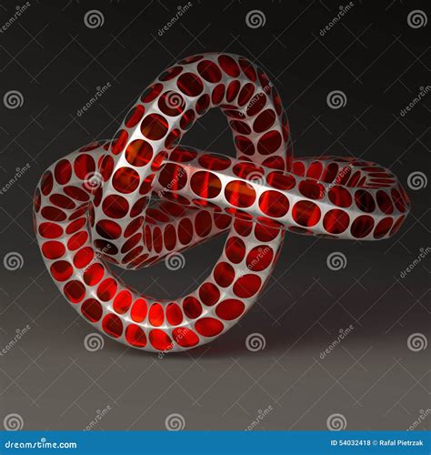 Mobius Strip Ring Infinity Sacred Geometry Cartoon Vector