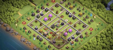 New Best Anti 3 Star Th11 Base Layout Clash Of Clans