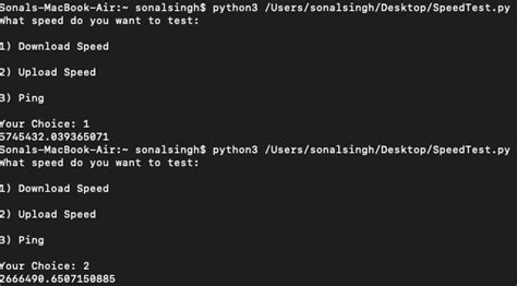Testez La Vitesse Dinternet Avec Python Stacklima