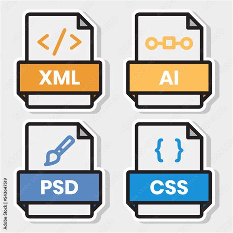 Document File Format Folder Pdf Doc Xls Zip Txt Png Json Ppt Csv