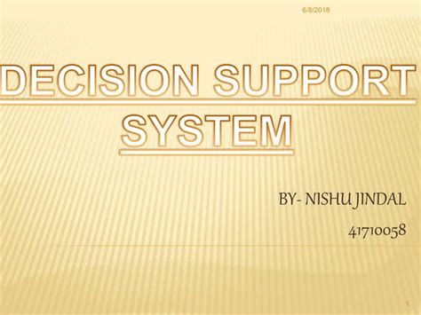 Dss Ppt