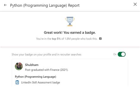 Shubham Prabhakar On Linkedin Linkedinskillassessment