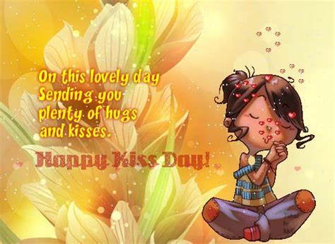 Hugs N Kisses For You Free Kiss Day Ecards Greeting Cards 123 Greetings