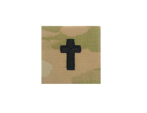 U S Army Chaplain Christian Ocp 2x2 Sew On Badge Sta Brite Insignia Inc