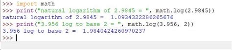 Python Math Functions Simple Examples