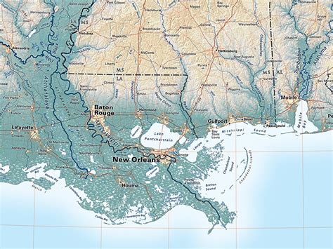 The Mississippi Delta Region Past Present And Future Netzdot