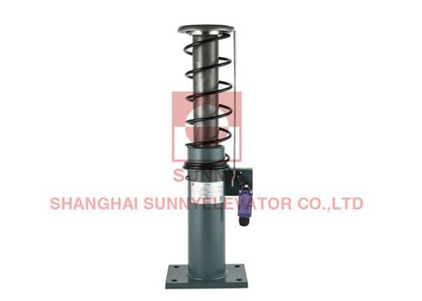 600 Mm Free Height Lift Parts Safety System Oil Buffer With Safety Switch
